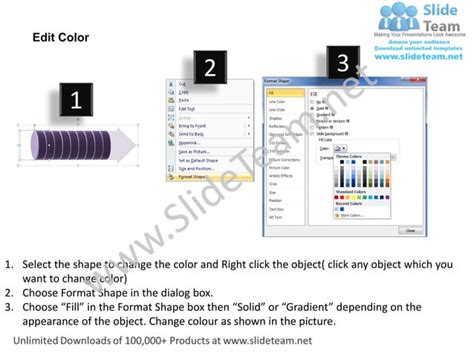 Business Power Point Templates Circular Interpretation Of 9 Steps Involved Procedure Sales Ppt