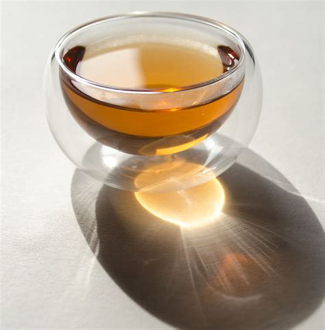 Double Walled Glass Cup Unravel Tea