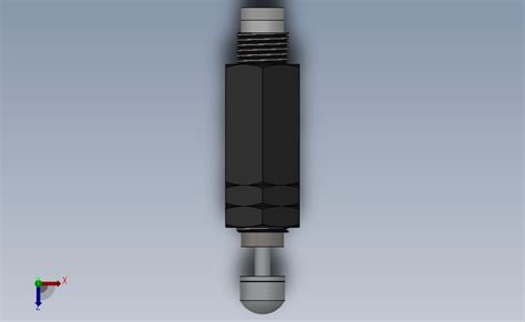 Hrb系列液压缓冲器 Hrb C1006 S Solidworks 2018模型图纸下载 懒石网