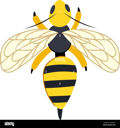Acrobatics Wasp Cartoon Vector Illustration Stock Vector Image And Art Alamy