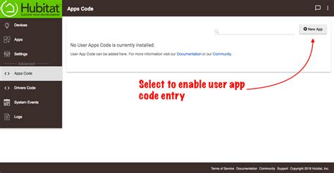 Apps Code Hubitat Documentation