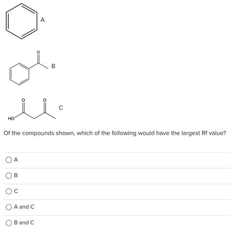 Solved B Of The Compounds Shown Which Of The Following Chegg