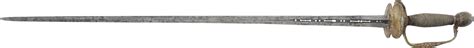 European Transitional Rapier C 1700 Fagan Arms