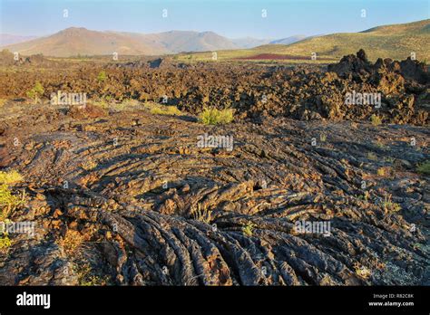 Lava Flow Field At North Crater Flow Trail Craters Of The Moon