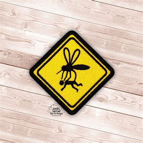 Mosquito Crossing Patch Digital Download Van Go Designs