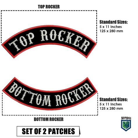 Custom Embroidered Patches For Mc Vest Makemypatch