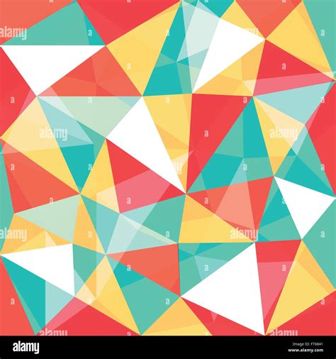 Mixed Color Low Polygon Overlay Pattern Background Illustration Stock