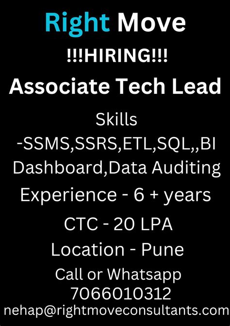 Neha P On Linkedin Hiring Associatetechlead Ssms Ssrs Sql Slas Dataauditing Reports