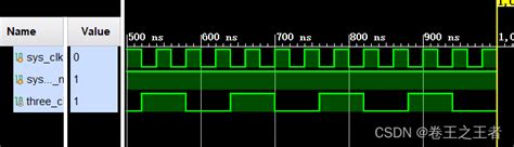 Verilog实现3分频电路 Csdn博客