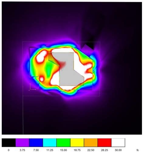 At Access Fixtures We Offer A Photometric Analysis That Simulates Your