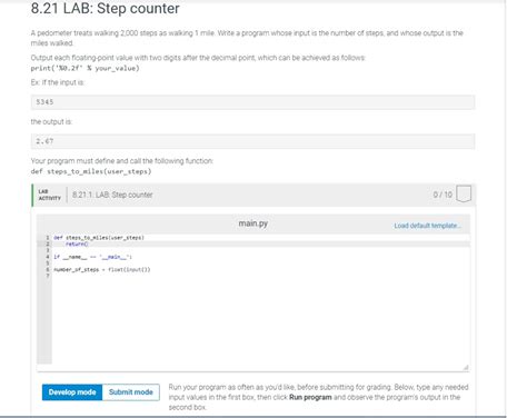 Solved 821 Lab Step Counter Need Help With This Functio
