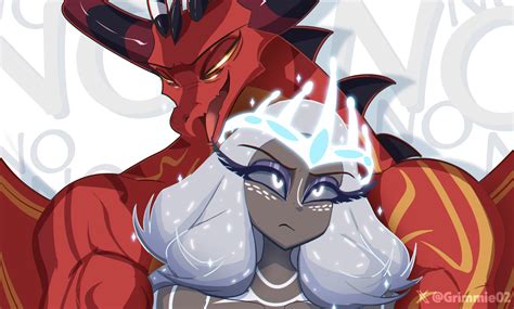 Grimmie02 Satan Helluva Boss Sera Hazbin Hotel Hazbin Hotel