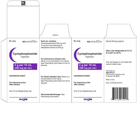 Cyclophosphamide Injection Package Insert Prescribing Info