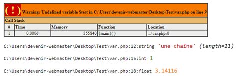 Tutoriels Sur Les Constantes Et Les Variables En PHP