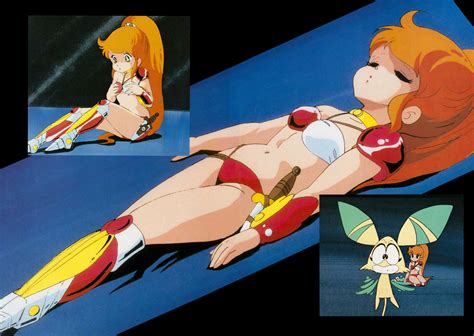 Caron Rall Cream Lemon Sf Choujigen Densetsu Rall 1980s Style Highres Non Web Source