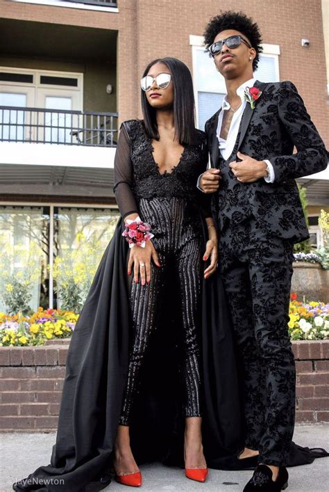 Youll Definitely Turn Heads At Homecoming With Your Black Lace And Sequins