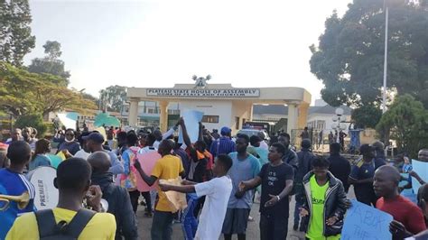 Plateau Clash In Assembly Complex As Embattled Speaker Abok Others