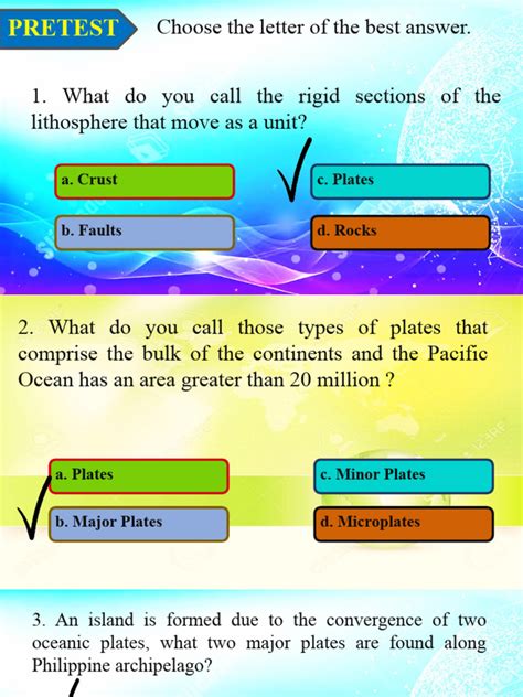 2 Major Lithospheric Plates Pdf Plate Tectonics Crust Geology