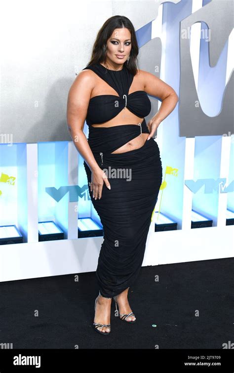 August 28th 2022 Newark Usa Ashley Graham Arriving At The 2022 Mtv