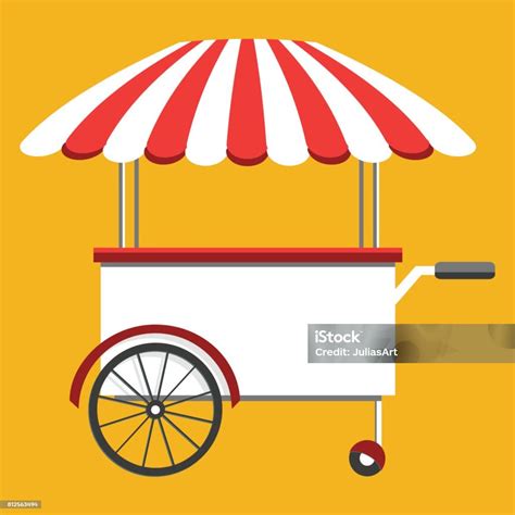 음식 축제 개념입니다 아이소메트릭 아이콘 벡터 일러스트 레이 션입니다 길거리 음식 트럭 카트 음식 및 웍 요리 판매 거리에 대한 스톡 벡터 아트 및 기타 이미지 Istock