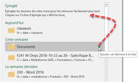 Excel 2019 Sauvegarder Le Classeur En Cours Dédition Médiaforma