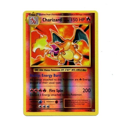 Pokemon Xy Evolutions Charizard 11108 Rare Reverse Holo Card Ebay