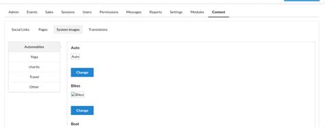 Creating System Images Ui In Open Event Frontend