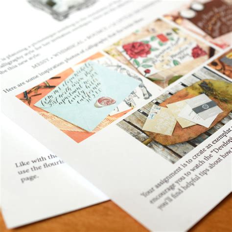 Lesson 8 Inventing Your Own Calligraphy Styles The Postman S Knock
