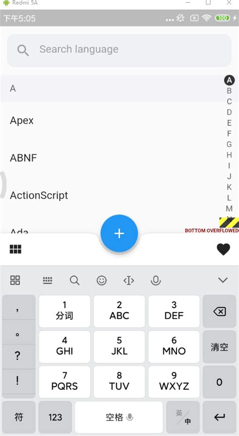 A Renderflex Overflowed On The Bottom · Issue 48 · Flutterchina