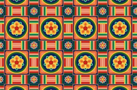 전통문양패턴035 패턴 전 배경화면