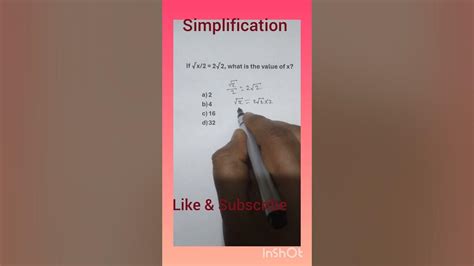 Basic Simplification Tricks Maths Mathtricks Shortsvideo Ytshorts Youtube