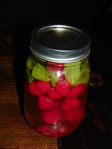 Raspberry And Mint Infused Water Recipe Just A Pinch Recipes