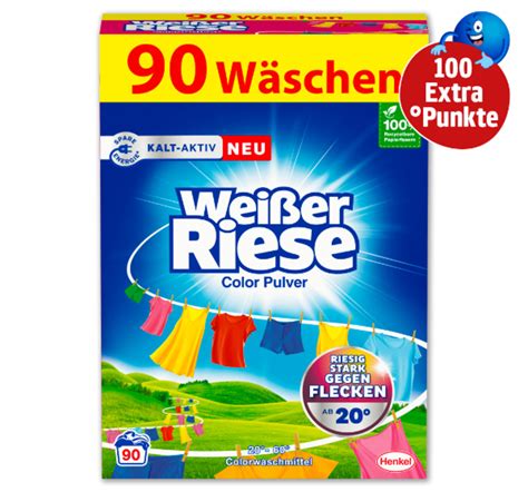 100 EXTRA °P beim Kauf von Weißer Riese Color Pulver* von Penny Markt ...