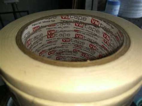 Single Sided Masking Tape Acrylic Based 30 60 Meter Length White