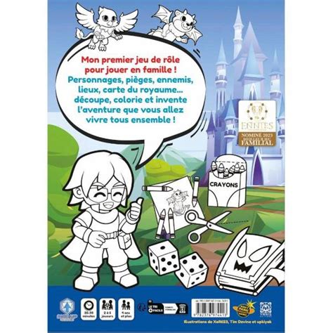 Mon Premier Jeu de Role Une Aventure à Colorier Livre de règles Jeux de Rôle Ludum fr