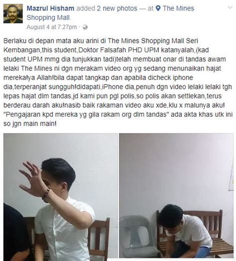 “orang Ber K Pon Nak Rakam Ke ” Pelajar Phd Universiti Tempatan