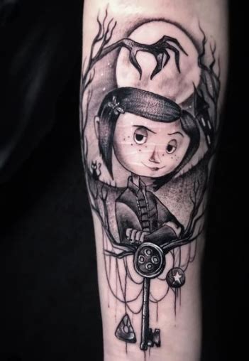61 Perfect Coraline Tattoo Designs To Express Love Psycho Tats