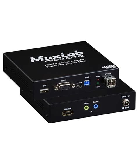 Muxlab 500485 Hdmi 2 0 Fiber Extender Kit Streaming Valley