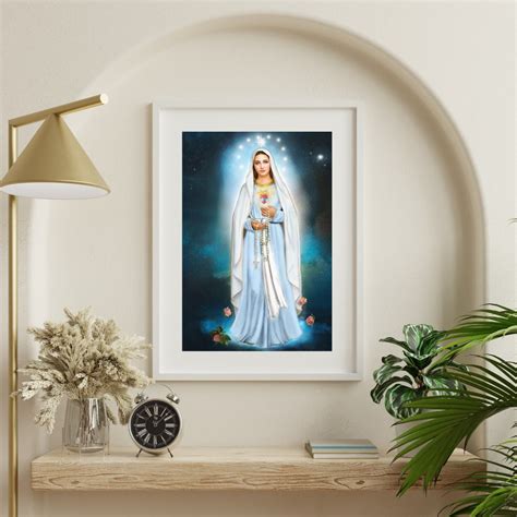 Our Lady Of The Rosary Immaculate Heart Of Mary Catholic Art