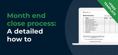 The Month End Close Process A Detailed How To Free Template
