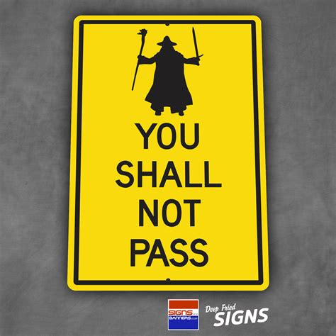 Just For Fun Plastic Signs