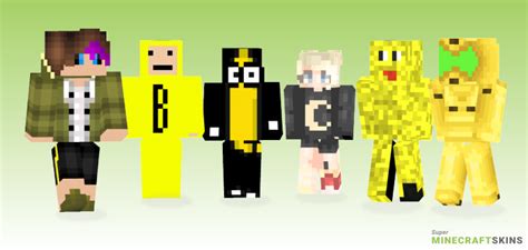 Banana Minecraft Skins Download For Free At Superminecraftskins
