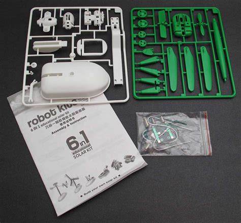 6 In 1 Solar Robot Kit Review The Gadgeteer