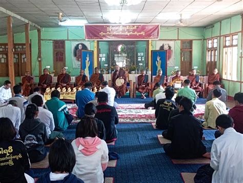 လယ်ဝေးမြို့နယ်၊ သရက်တော ပရိယတ္တိစာသင်တိုက်တွင် အသံမစဲဥပ္ပါတသန္တိပါဠိတော
