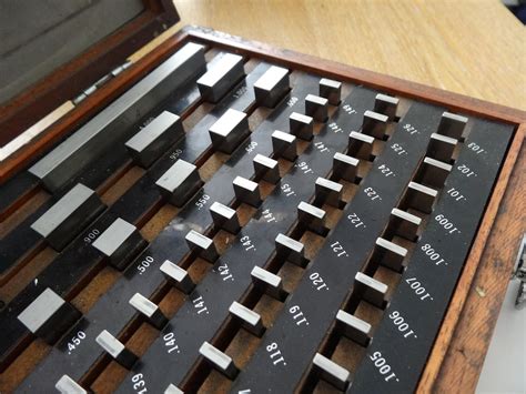 Mitutoyo Gauge Block Imperial Set Grade St Machinery