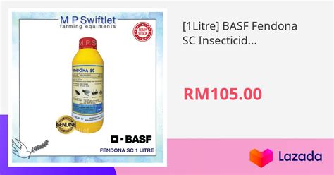 1litre Basf Fendona Sc Insecticide Racun Serangga 147 Alpha