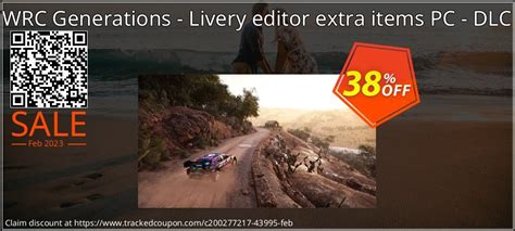OFF WRC Generations Livery Editor Extra Items PC DLC Coupon Code