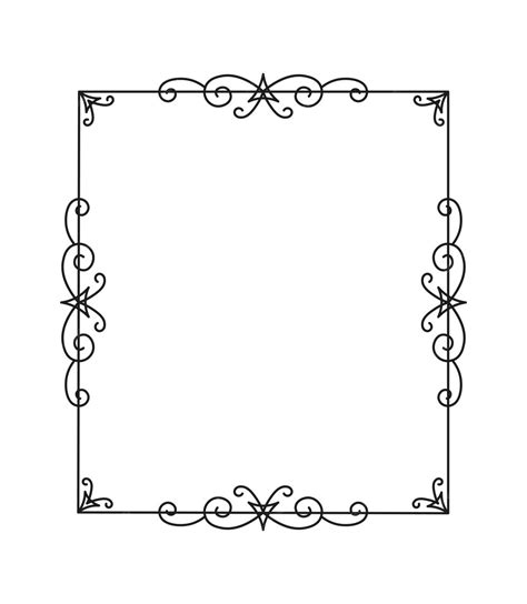 Premium Vector Vector Illustration Of Rectangular Frame