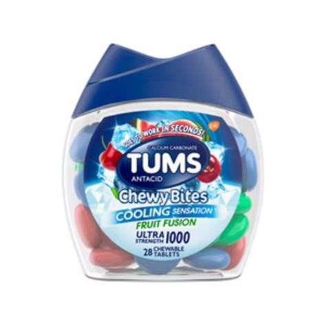 Tums Chewy Bites With Cooling Sensation Tablets Pick Up In Store