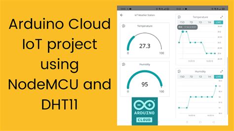 Getting Started With Arduino Iot Cloud Using Nodemcu And Dht11 Iot Starters
